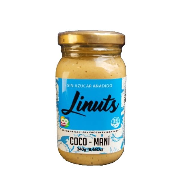 Crema Linuts Coco Maní 240g